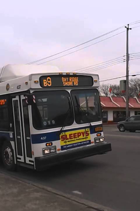 MTA NYCT B9 City Bus - March 7, 2014 - YouTube