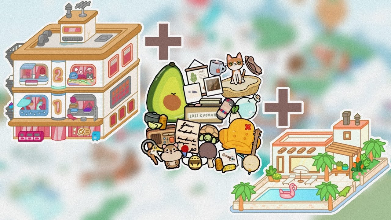 Toca Life World : AESTHETIC ITEMS IN OLD CUTE APARTMENT DESIGN MAKEOVER ...