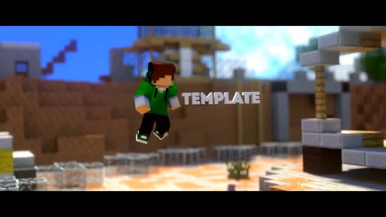 Free Minecraft Intro Blender Template!!! - YouTube
