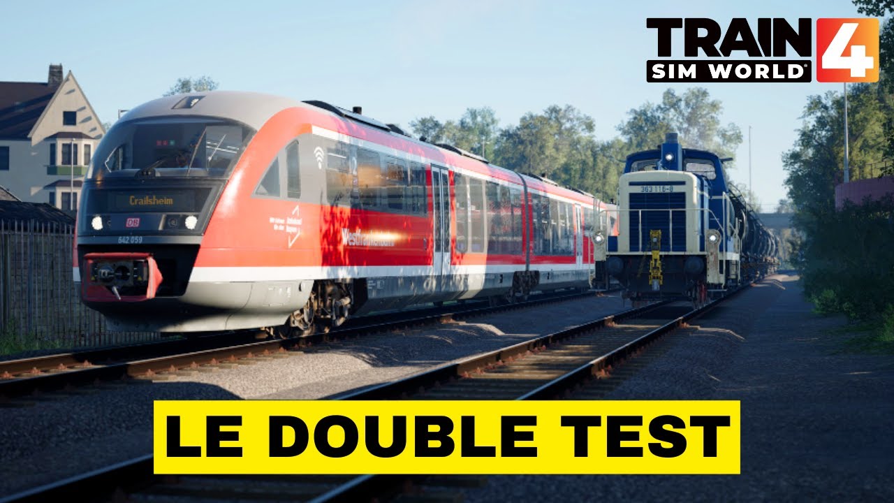 TSW4 : Double service en Allemagne (DLC Maintalbahn) - YouTube