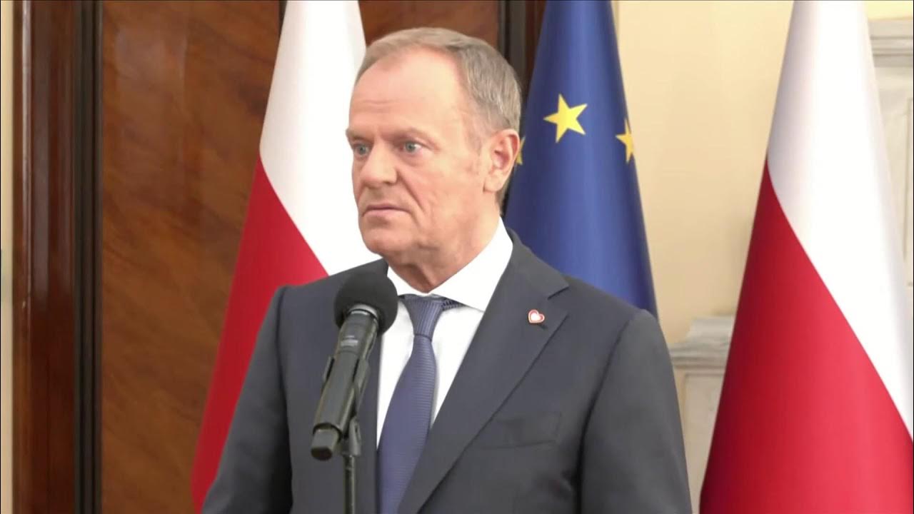Konferencja prasowa premiera Donalda Tuska - YouTube