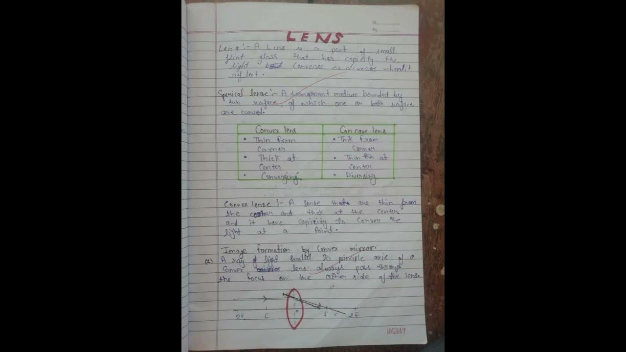 class 10th physics chapter 1 full notes light all concepts - YouTube