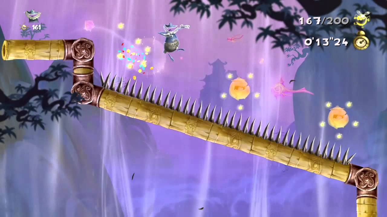 Rayman Legends Dojo 200 lums 16.98 1st SOLO - YouTube