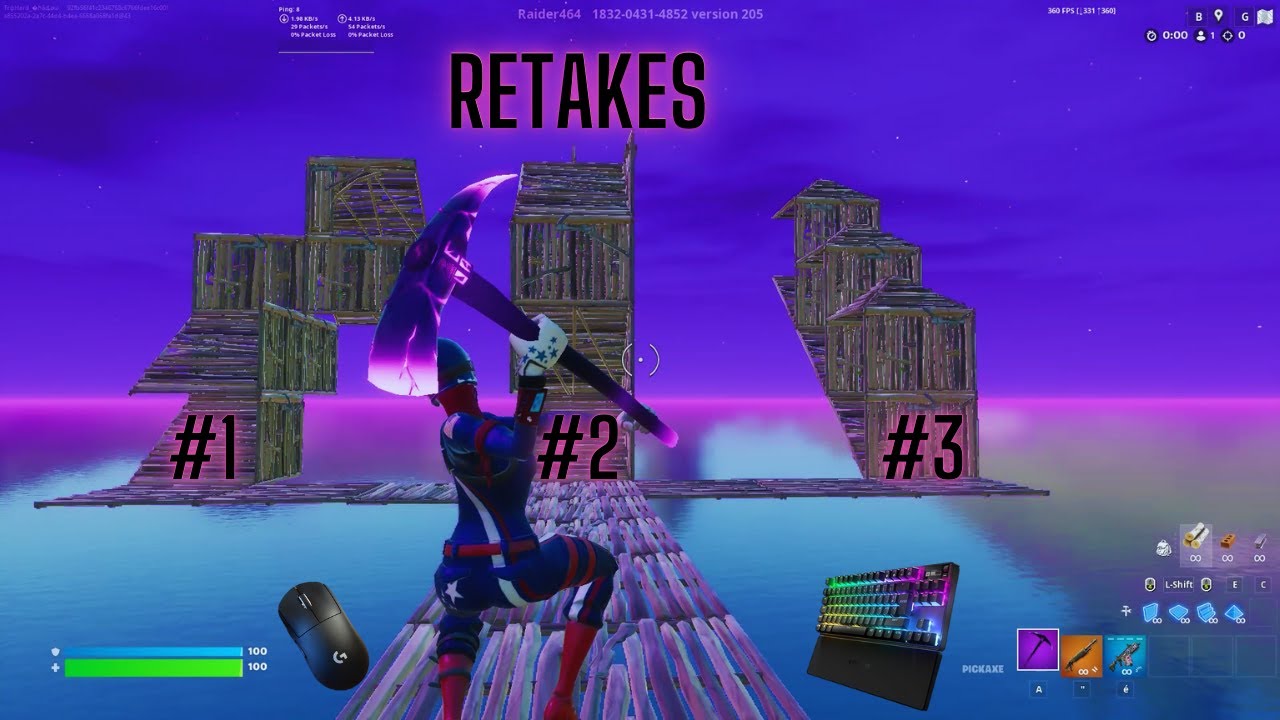 The 3 best fortnite retake moves to improve | Stair reverse, Thwifo ...