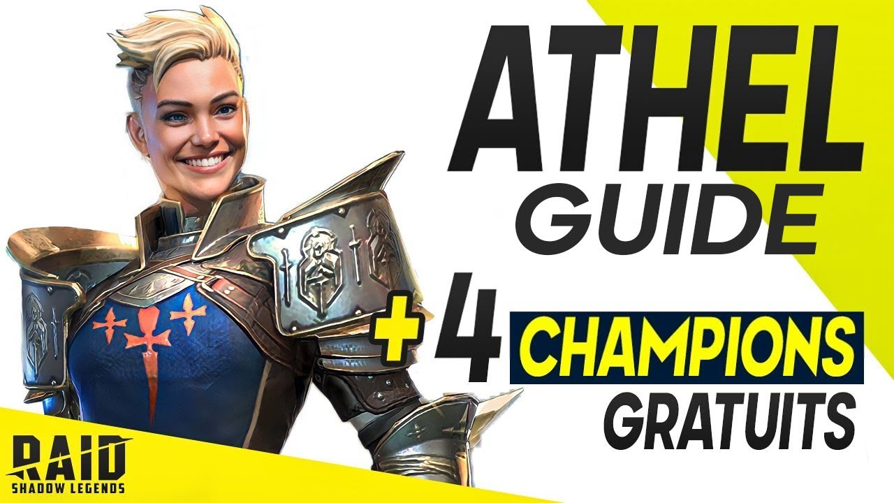 Athel RAID Shadow Legends 🔥 Guide débutant 🇫🇷 Raid Shadow Legends FR ...