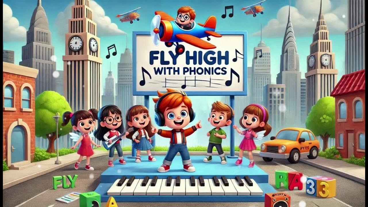 Fly High with Phonics - A Fun Learning Song for Kids! - YouTube