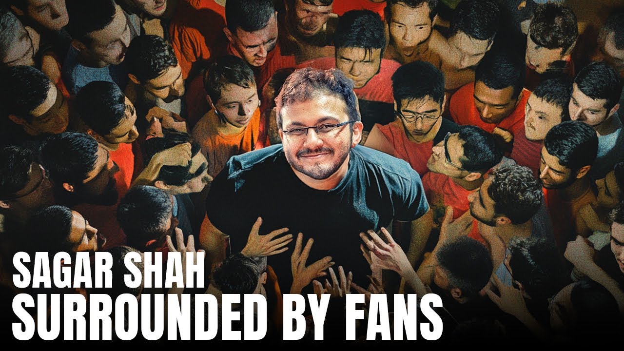 Sagar Shah Caught With Fans .. - YouTube