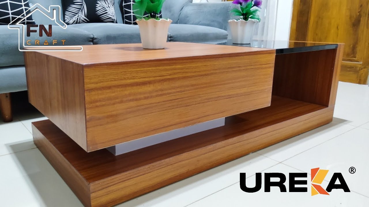 Membuat Meja Tamu Minimalis Pakai UREKA® DecoBoard / Lebih Praktis dan Efisien - YouTube