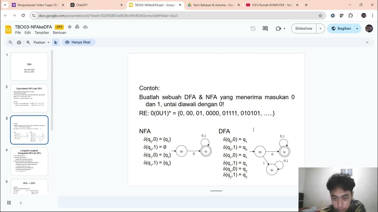 Tugas 4 NFA ke DFA - YouTube
