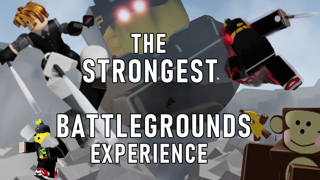 The ROBLOX Strongest Battlegrounds Experience - YouTube