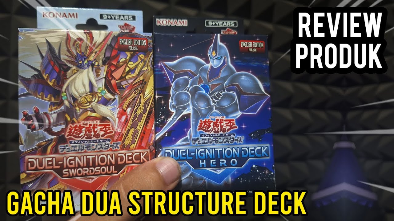 🔴Unboxing Duel-Ignition Deck | Structure Deck HERO dan Swordsoul | Yu-Gi-Oh! Asian English - YouTube