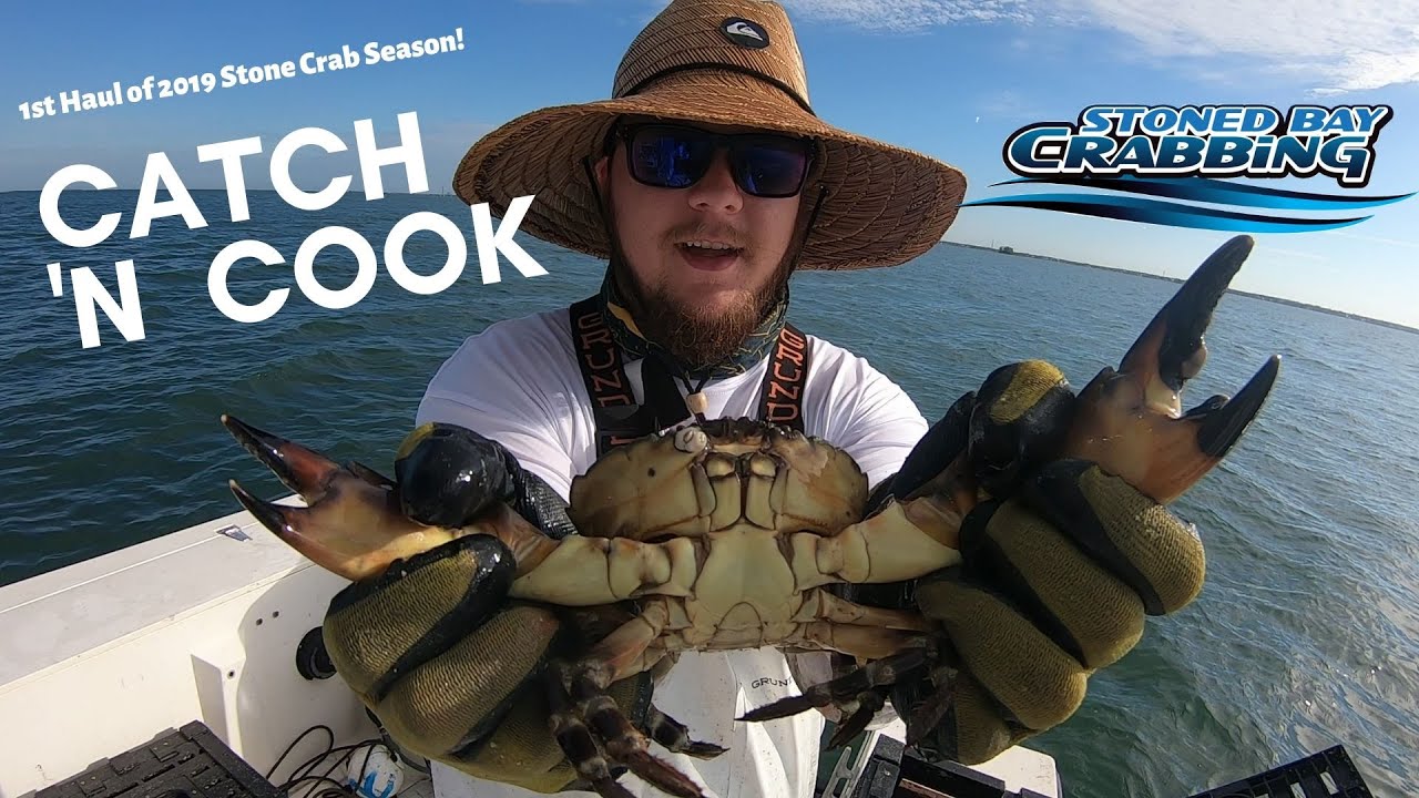 STONE CRAB CATCH 'N COOK!!! - YouTube