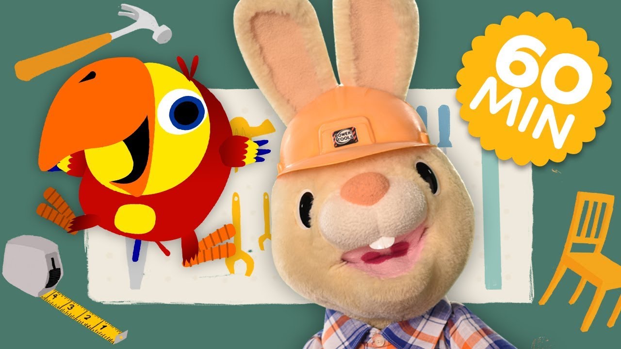 Harry And Larry Pretend Play Carpenter | Baby Learning First Words with ...