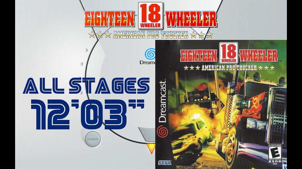 18 Wheeler: American Pro Trucker [Dreamcast Gamecube PS2] All Stages ...