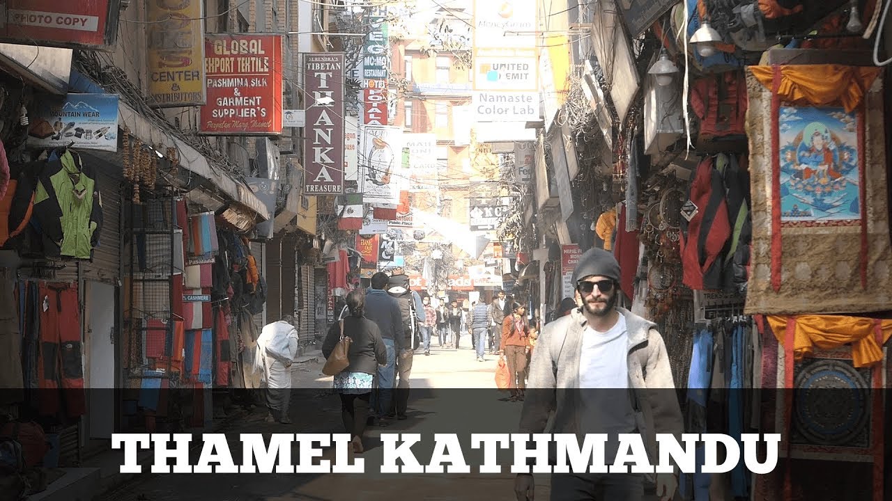 Thamel -- Kathmandu - YouTube