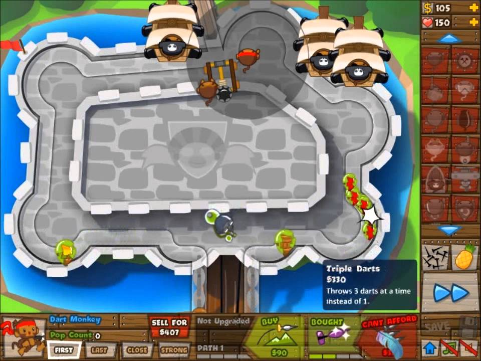 BTD5 - Special mission - Fast upgrades - YouTube