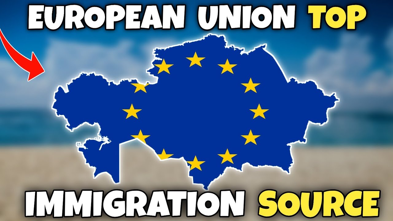 Top 5 Countries Sending the Most IMMIGRANTS to the European Union - YouTube