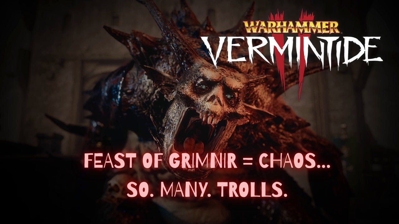 Feast of Grimnir on CATACLYSM – First Try WIN! (So Many Trolls…) | Vermintide 2 - YouTube