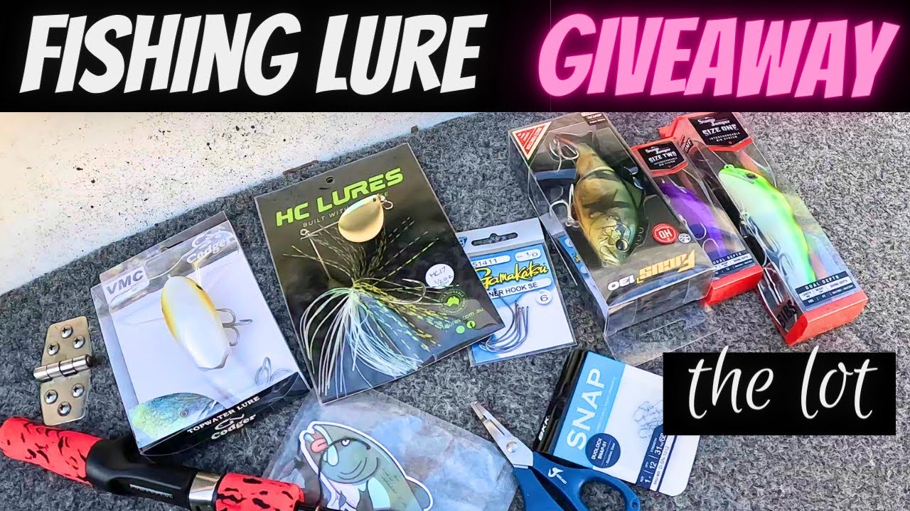 Fishing Lures for Murray Cod Opening | Giveaway - YouTube