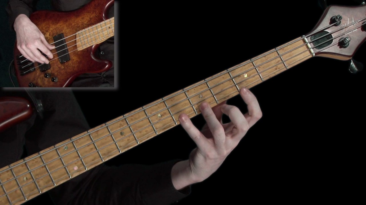 Learn Bass - 4 fret technical exercise - YouTube
