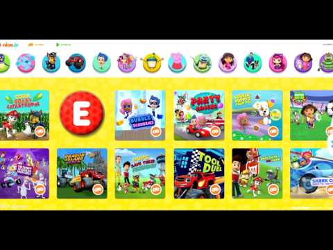 Nickelodeon Junior - Nickjr.com New Layout! Nickelodeon Games - YouTube