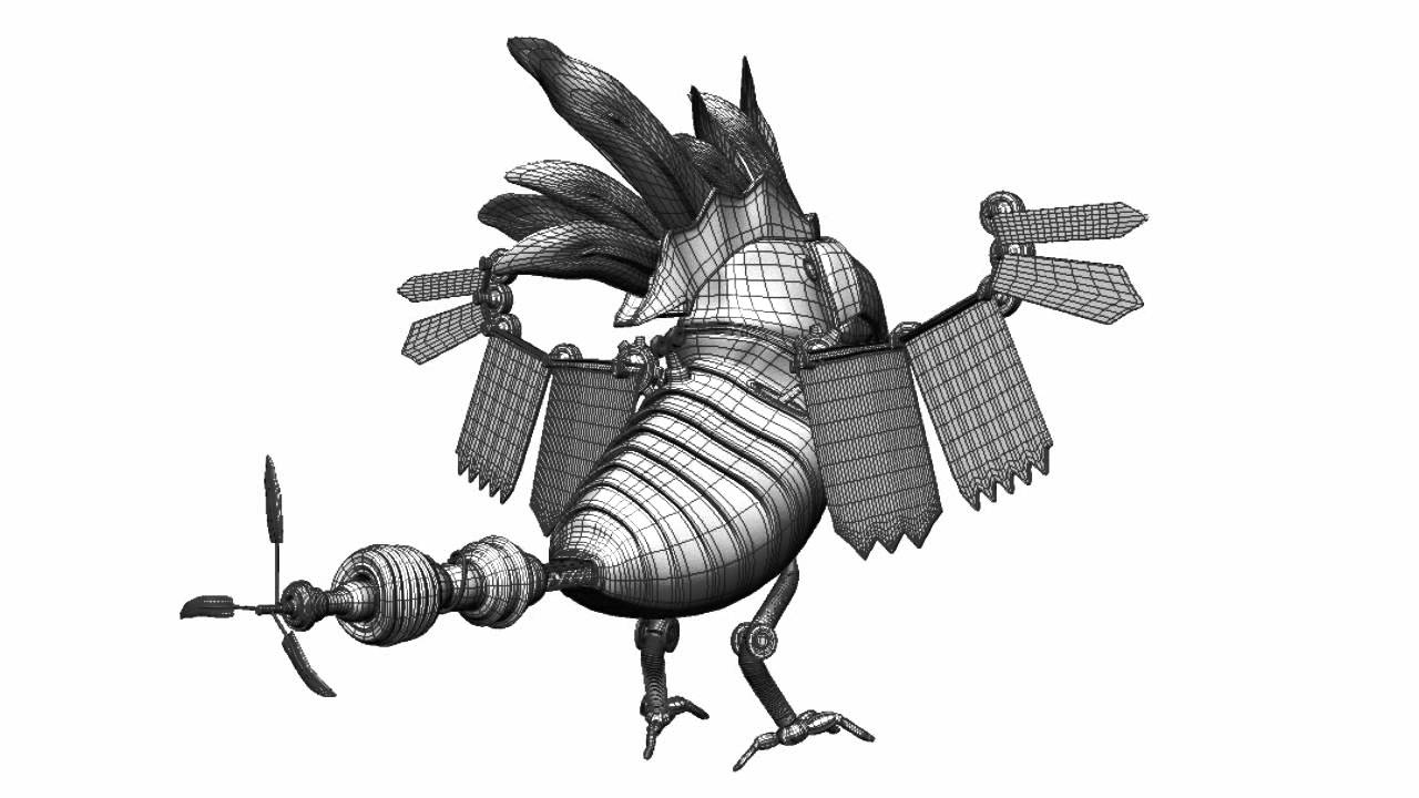 Crow Modeling turn - YouTube