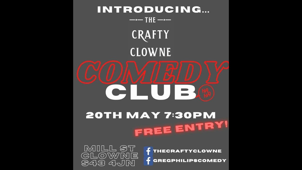 George Coppen performing at the crafty clowne - YouTube