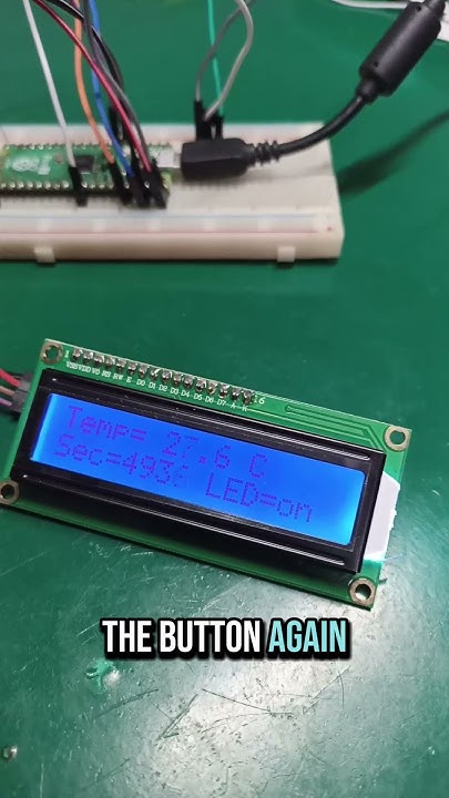 LCD display with #micropython - YouTube