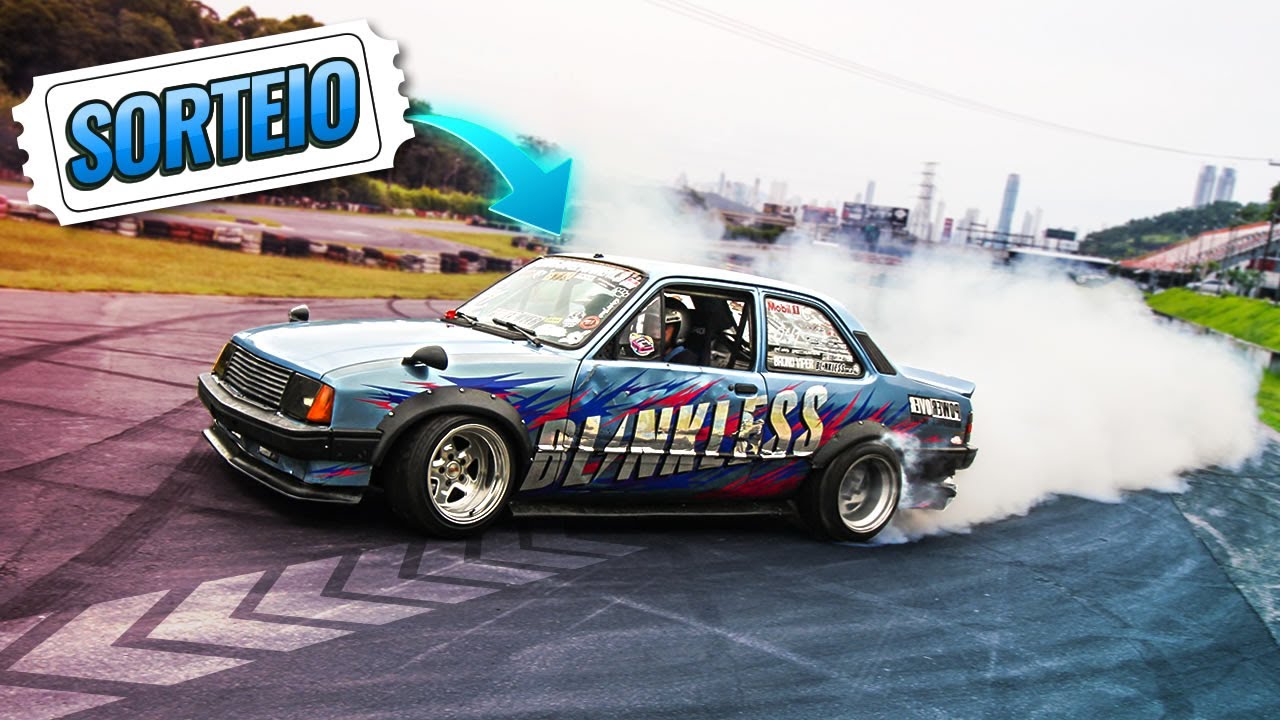 FIZ DRIFT NO CHEVETTE TURBO DE 400CV - YouTube