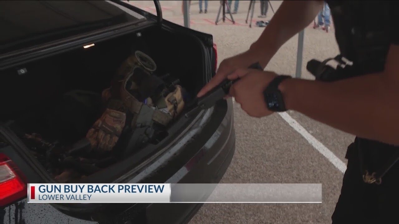 El Paso County to host one-day,100% anonymous gun buyback event - YouTube