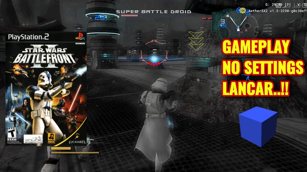 Star Wars: Battlefront 2 (PS2) AetherSX2 + Settings Poco F4 Snapdragon ...