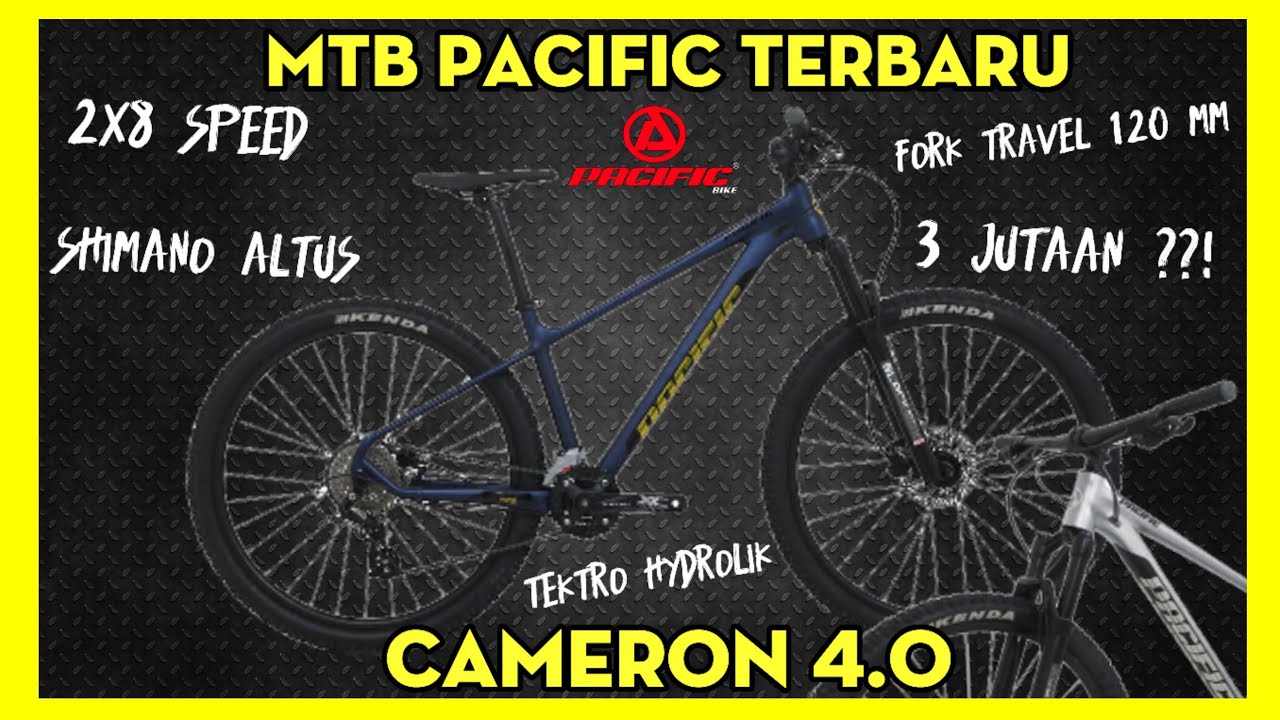 pacific cameron 4.0 | sepeda mtb terbaru pacific 2021 | rem tektro ...