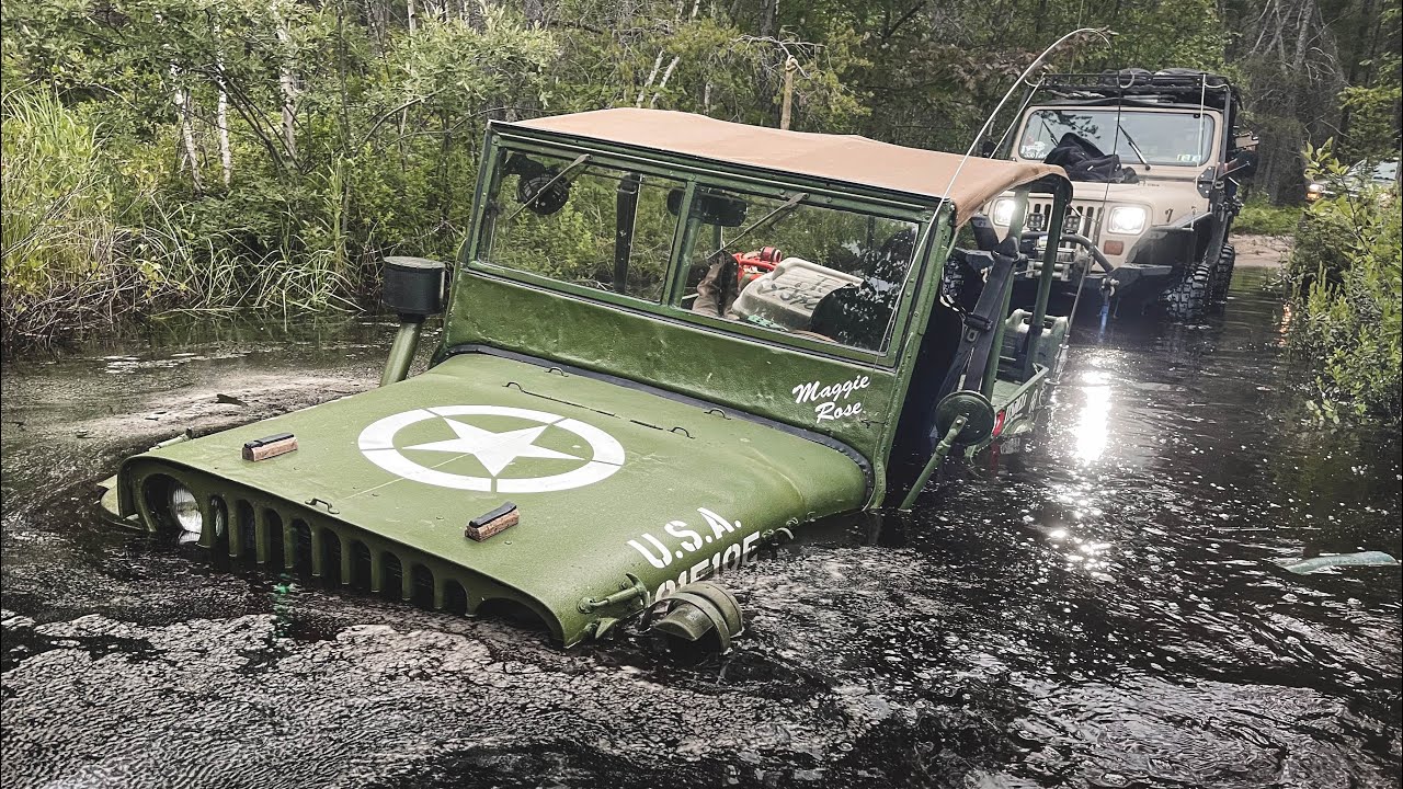Flooded Jeep Recovery - Will It Run Again? - YouTube