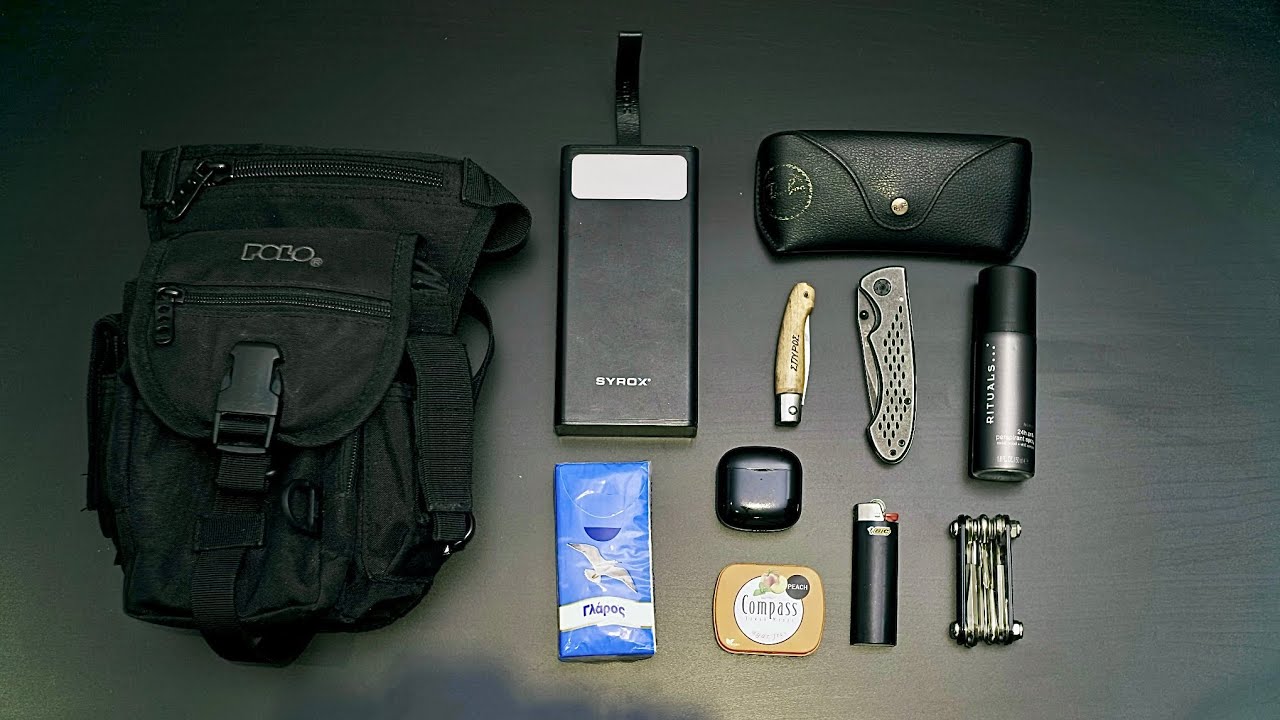 Tactical Everyday Carry - Everything You Might Need In A Day - YouTube
