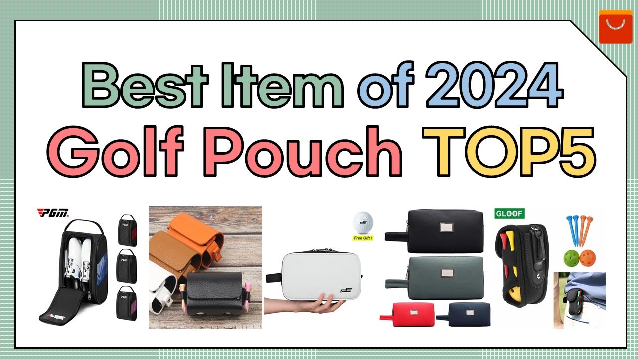 [Golf Pouch] Best Item of 2024 TOP5 - YouTube