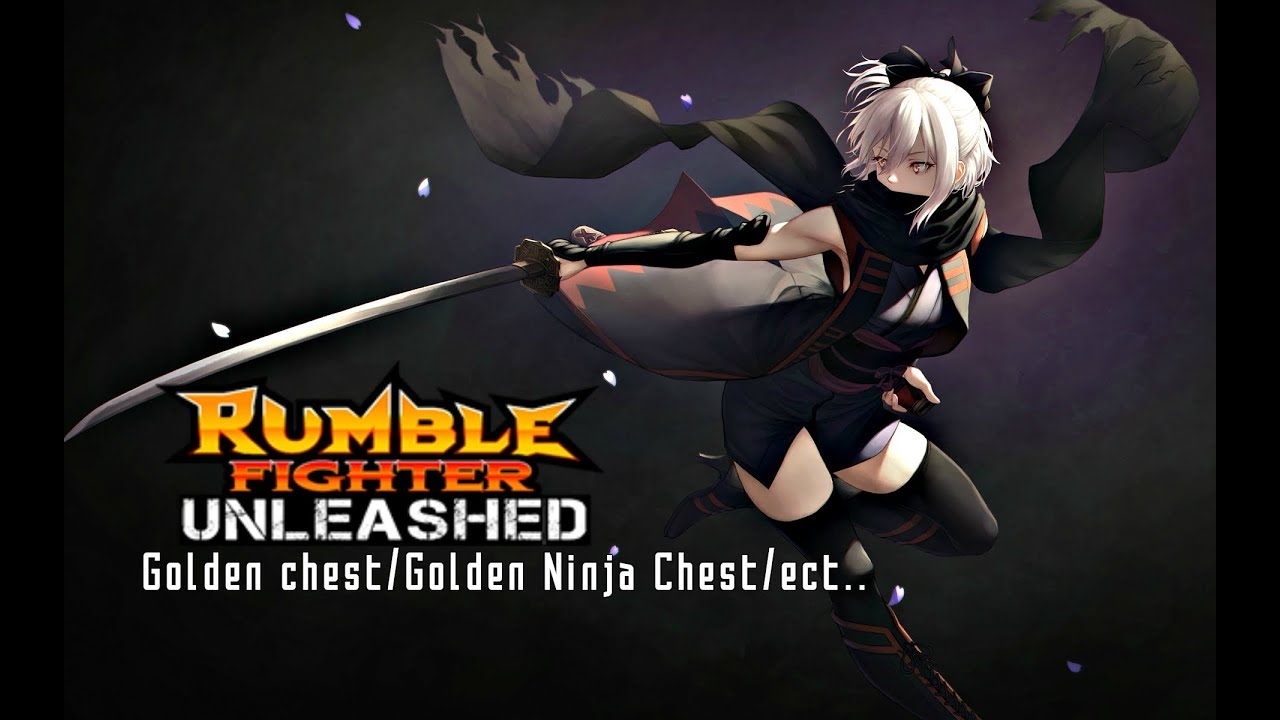 Rumble Fighter Unleashed Golden/Golden Ninja Chest/ect.. - YouTube