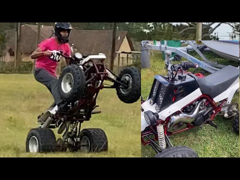 yamaha banshee 350 top Speed( bike life) - YouTube