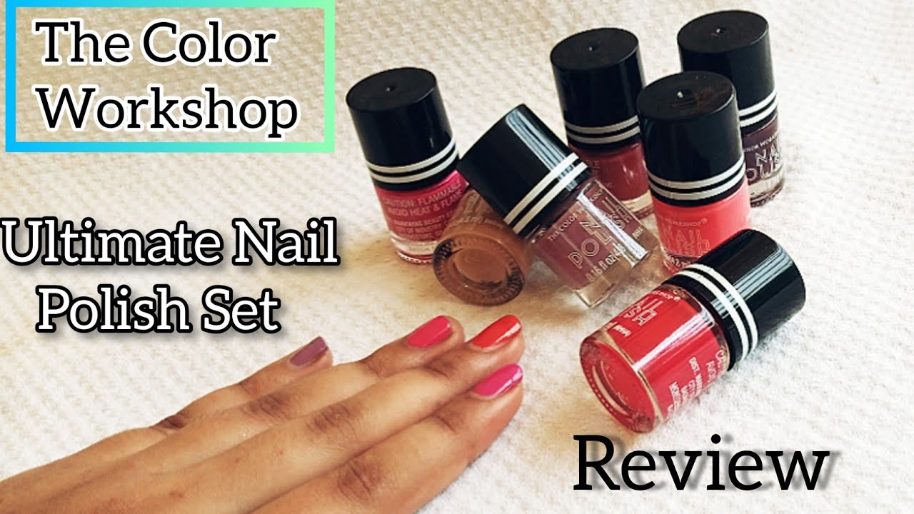My first review! The Color Workshop- Ultimate nailpolish set review ...