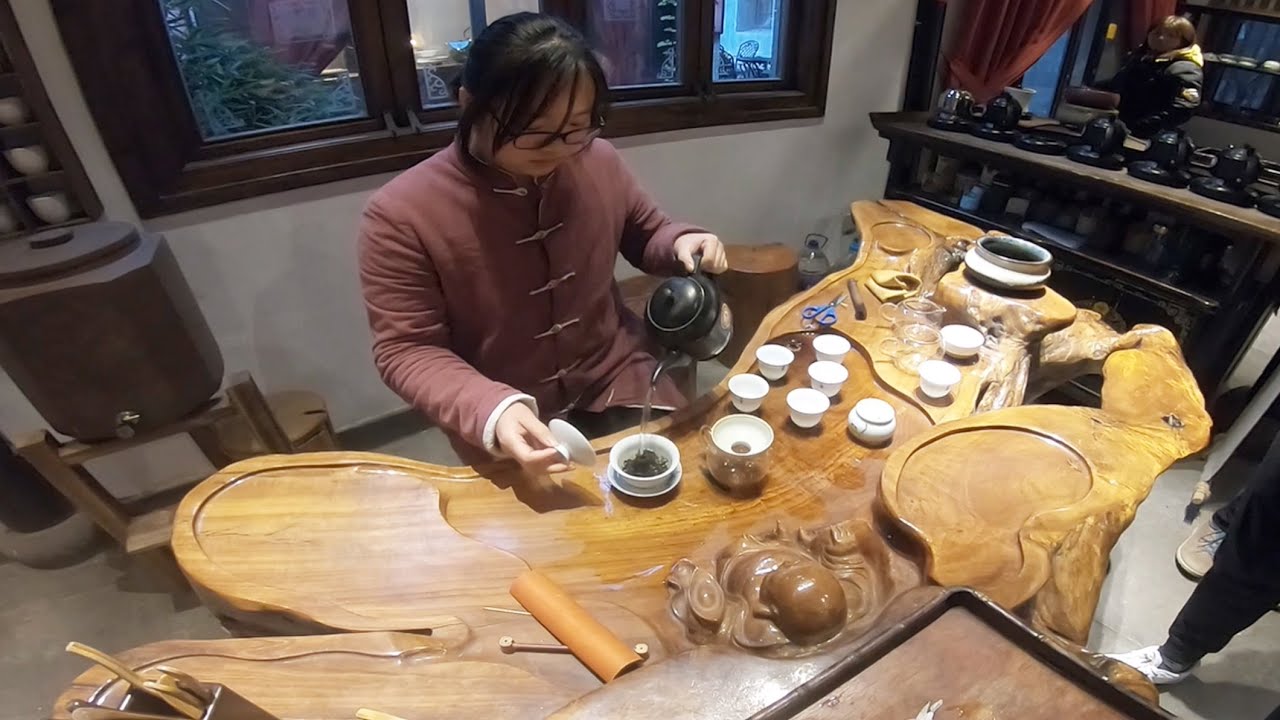 Traditional Chinese tea making คนจีนจริงๆ ชงชากันยังไง? - YouTube