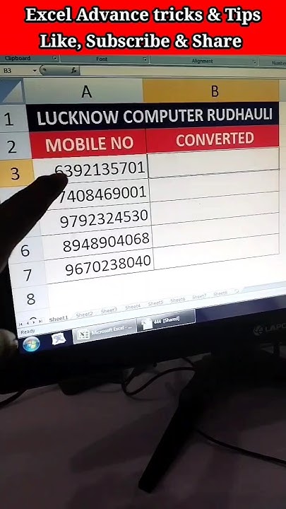 Excel advance tricks #computertricks #shortvideo #newshorts #tricks #trandingshorts #exceltricks ...