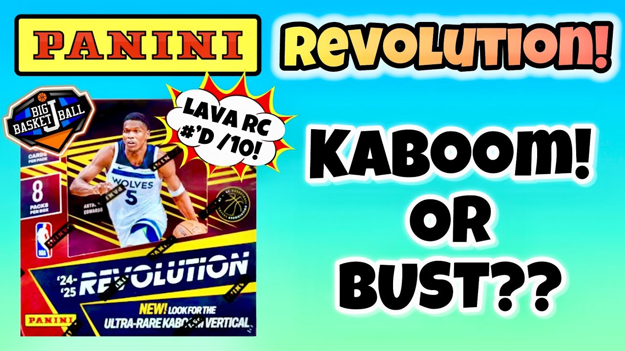 *FIRST LOOK!* 2024-25 Panini Revolution Basketball Hobby Box Break 🔥 RC ...