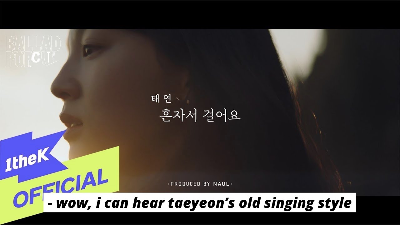 Netizens React to Taeyeon's 'Nights Into Days' (Prod. by Naul) MV - YouTube
