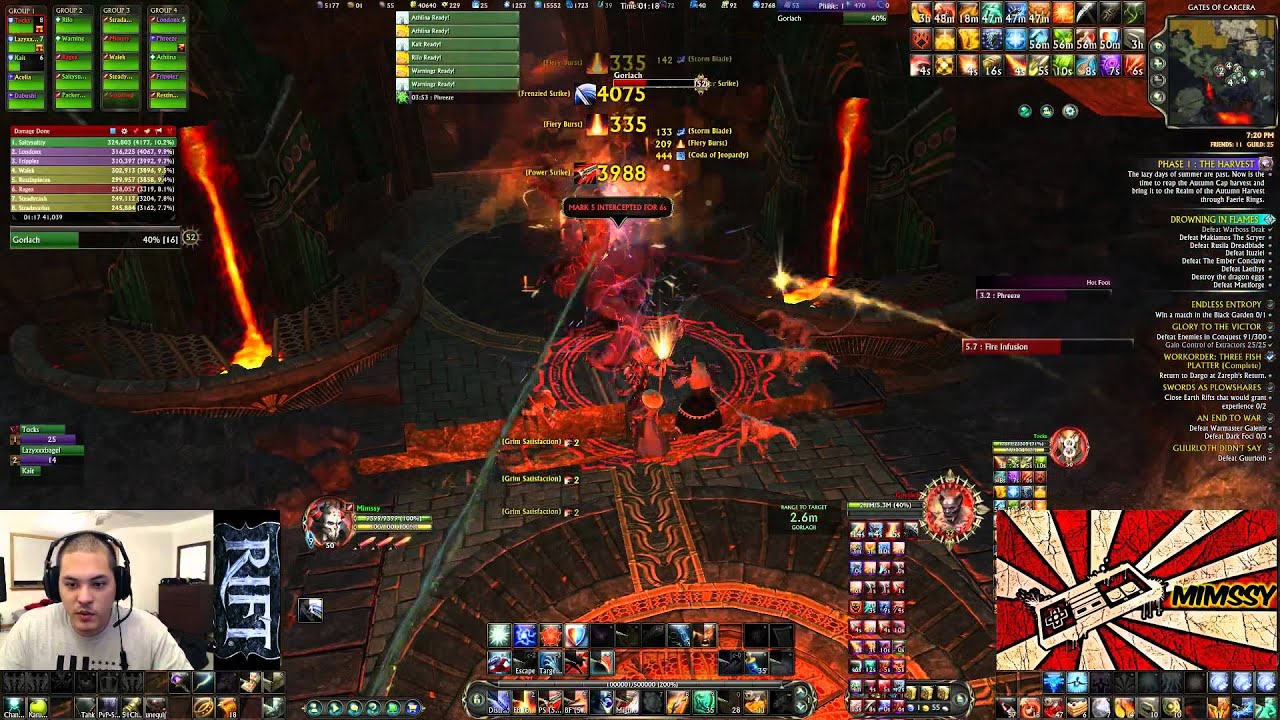 No Remorse vs Gorlach - Warrior DPS POV - YouTube