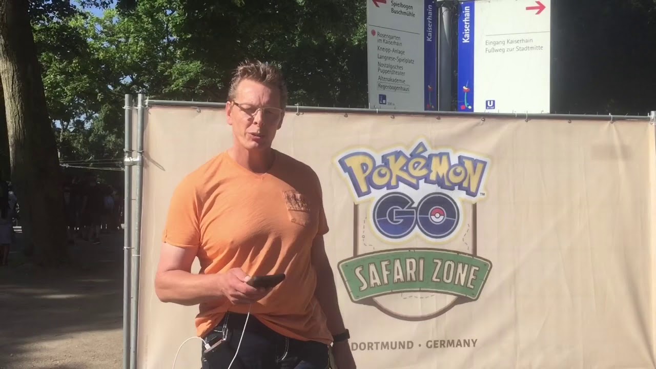 Pokémon GO Safari Zone Dortmund - YouTube