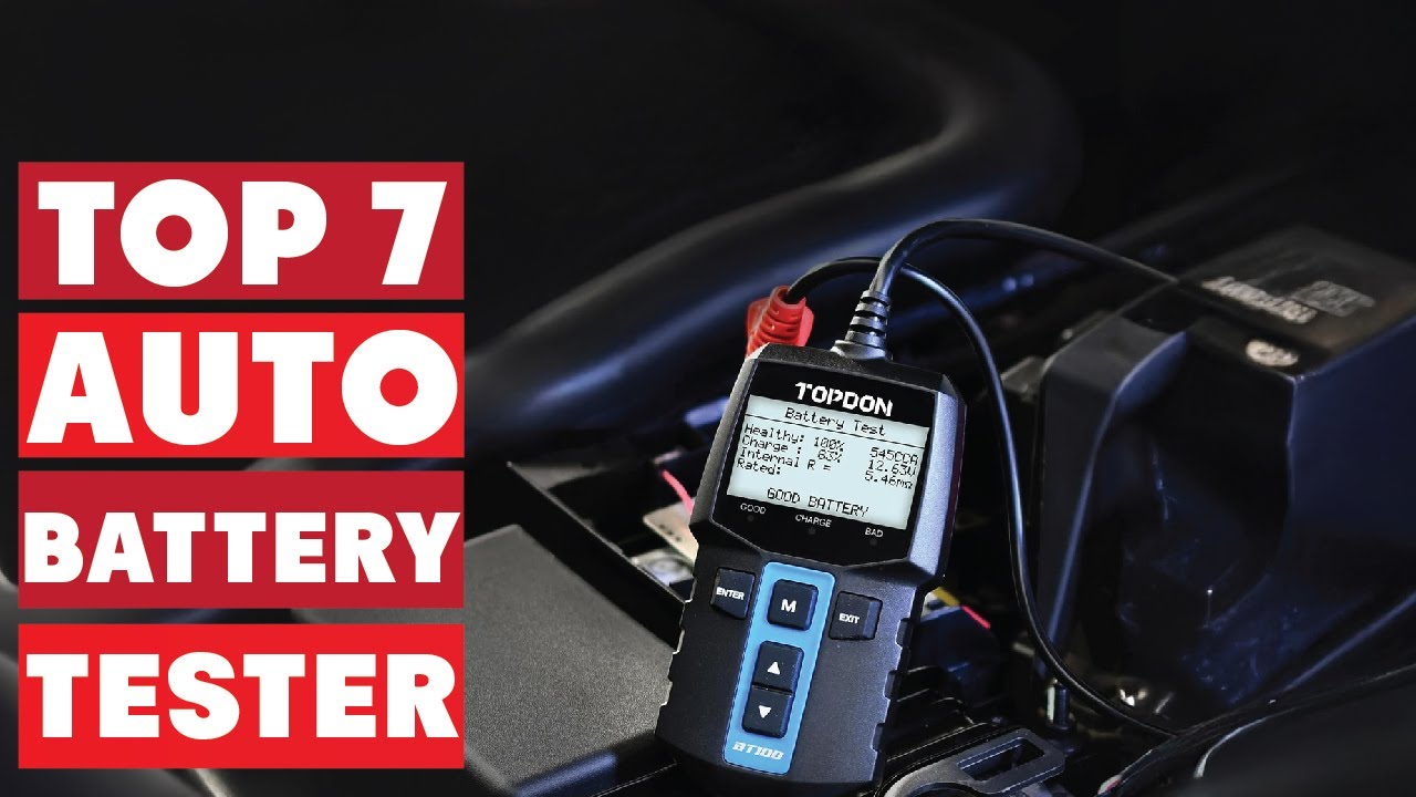 7 Must-Have Car Battery Testers for Every Car Owner in 2025 - YouTube