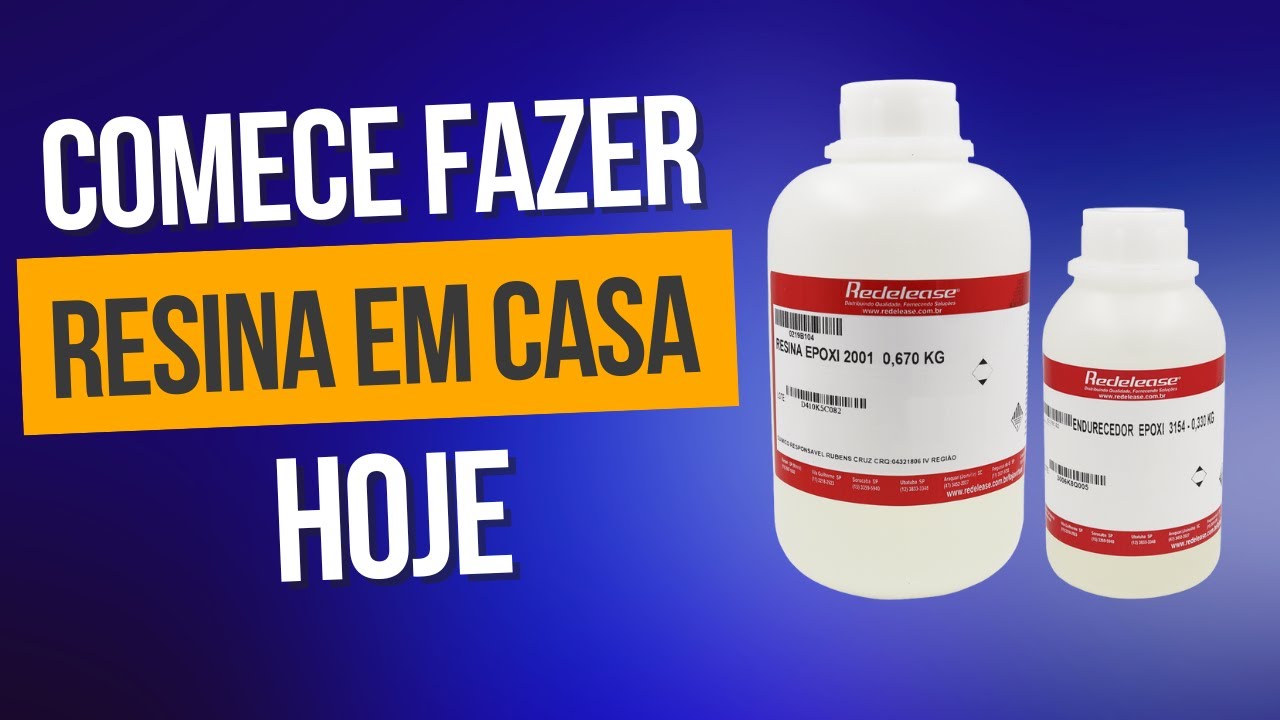 COMO FAZER PEÇAS DE RESINA EM CASA! Tudo que você precisa saber ...