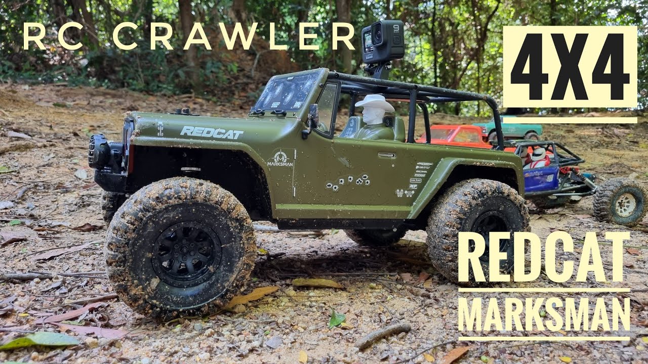 REDCAT MARKSMAN RC CRAWLER 1/8 Quick Unboxing - YouTube