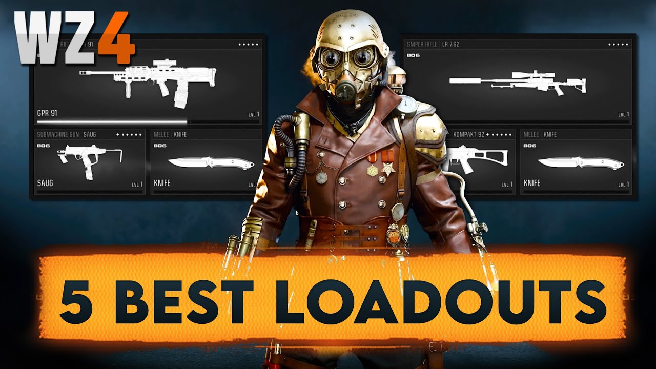5 META LOADOUTS WARZONE SEASON 1 (5 ATTACHMENT BUILDS!) - YouTube