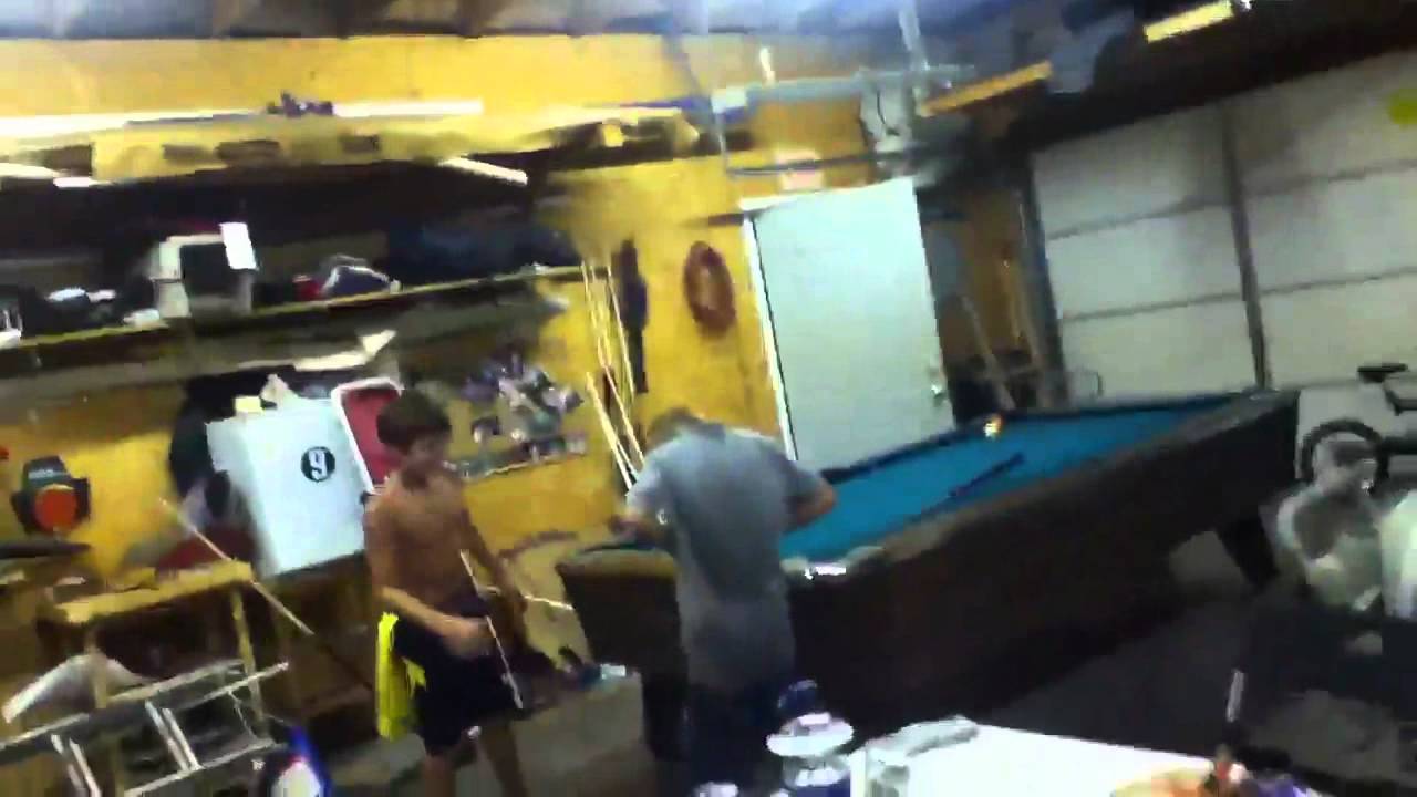 Nut shot with football - YouTube