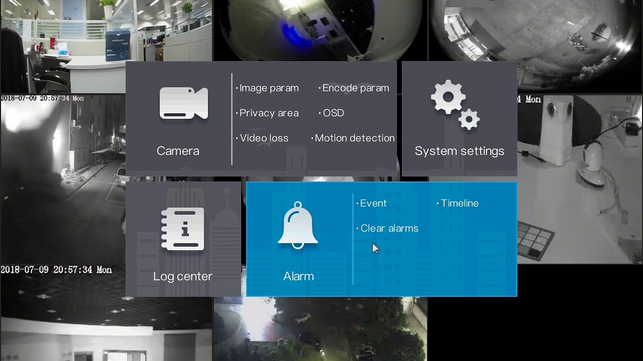 Menu of Sunell NVR and DVR PART 1 - YouTube